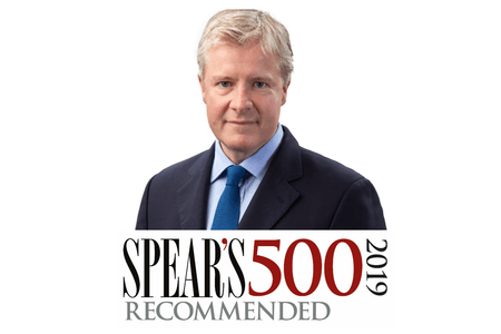 Hugo Bedford recommended in The Spear’s 500 | JM Finn